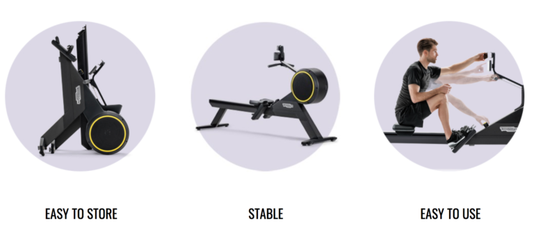 Say hello to the SKILLROW, Technogym's first rowing machine